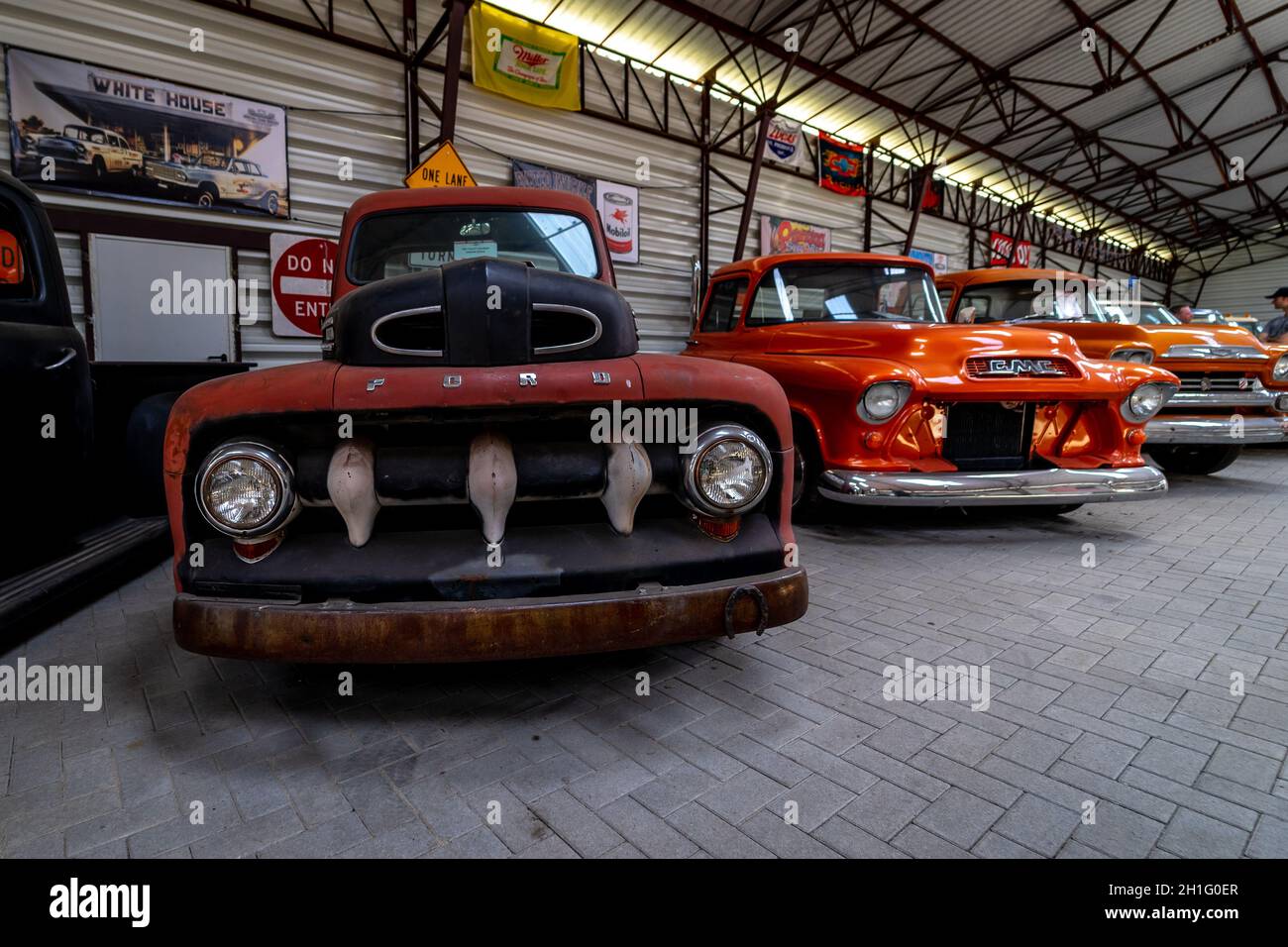 BERLIN - MAY 05, 2018: Full-size pickup truck Ford F-1 Stepside (first ...