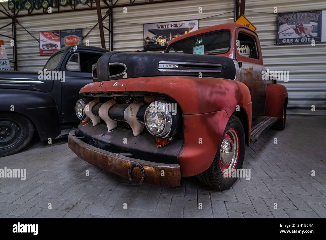 BERLIN - MAY 05, 2018: Full-size pickup truck Ford F-1 Stepside (first ...