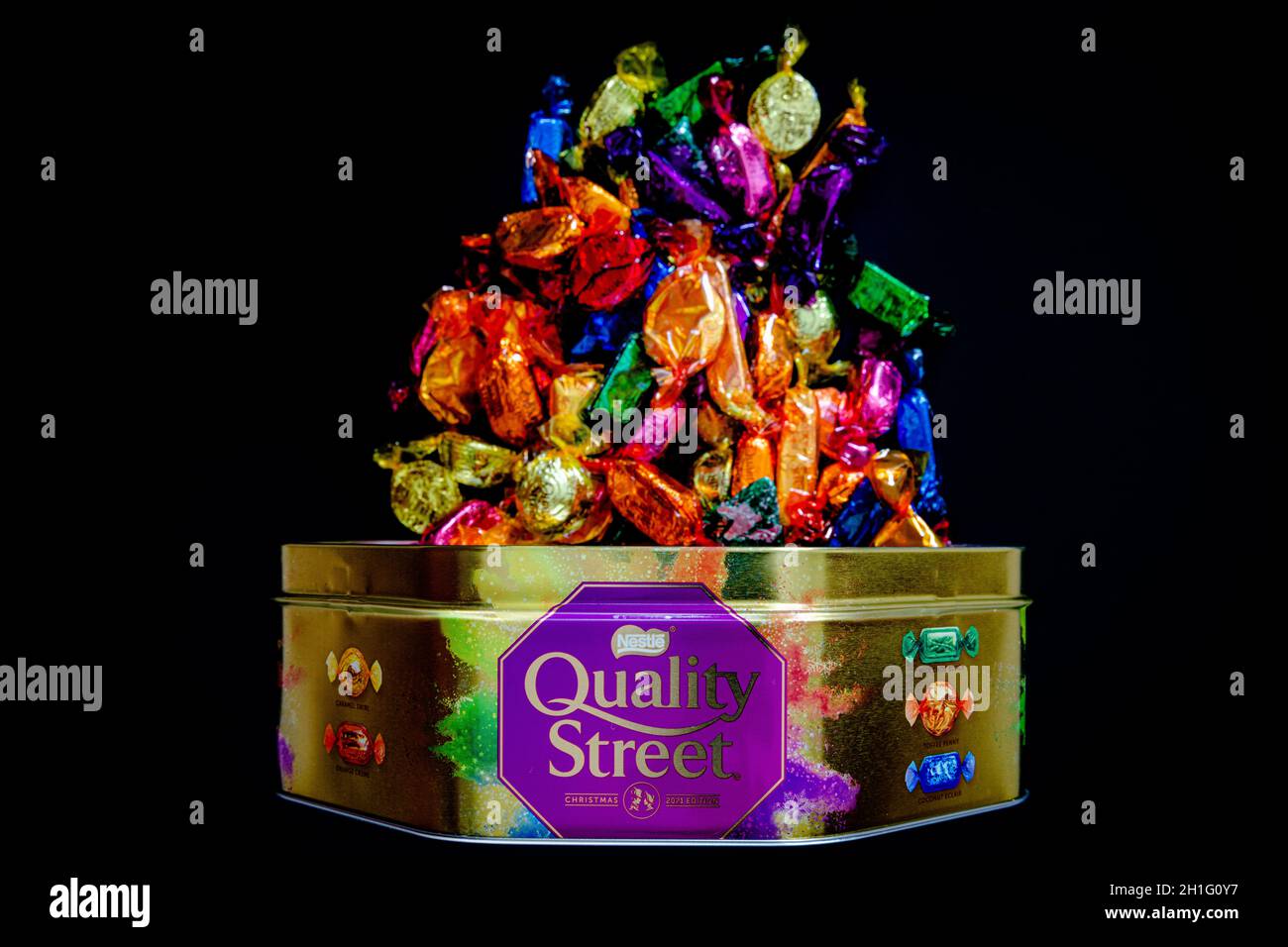 Nestle Quality Street Stock Photo - Alamy