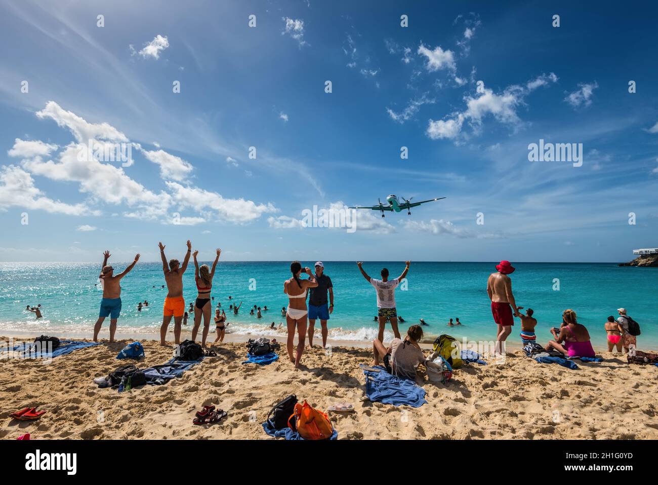 St Martin Beach People