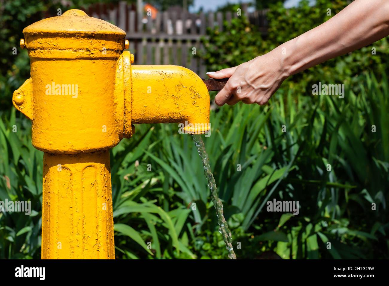 Pressing lever hi-res stock photography and images - Alamy
