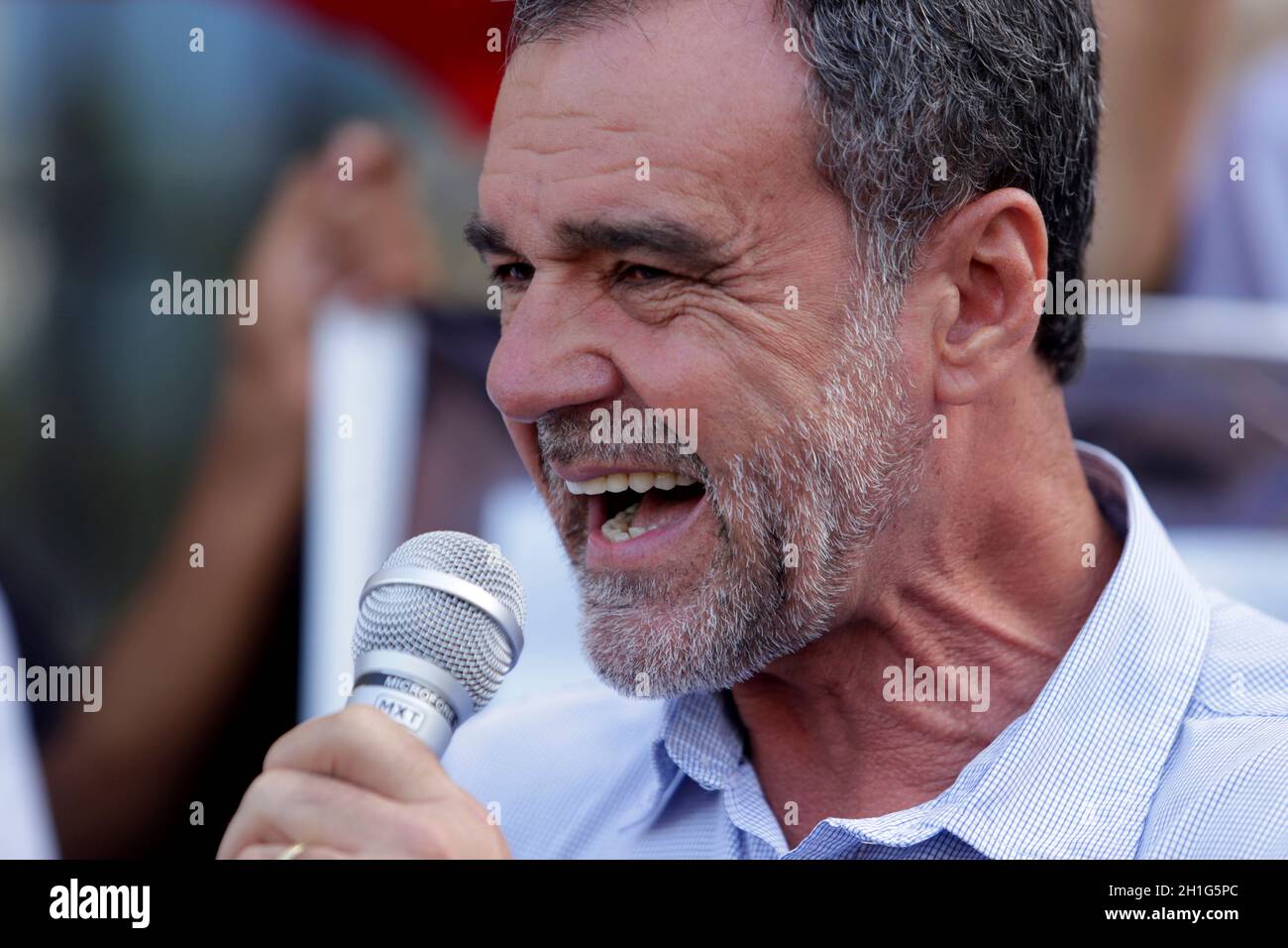 salvador, bahia / brazil - may 20, 2019: Daniel Almeida, federal deputy ...