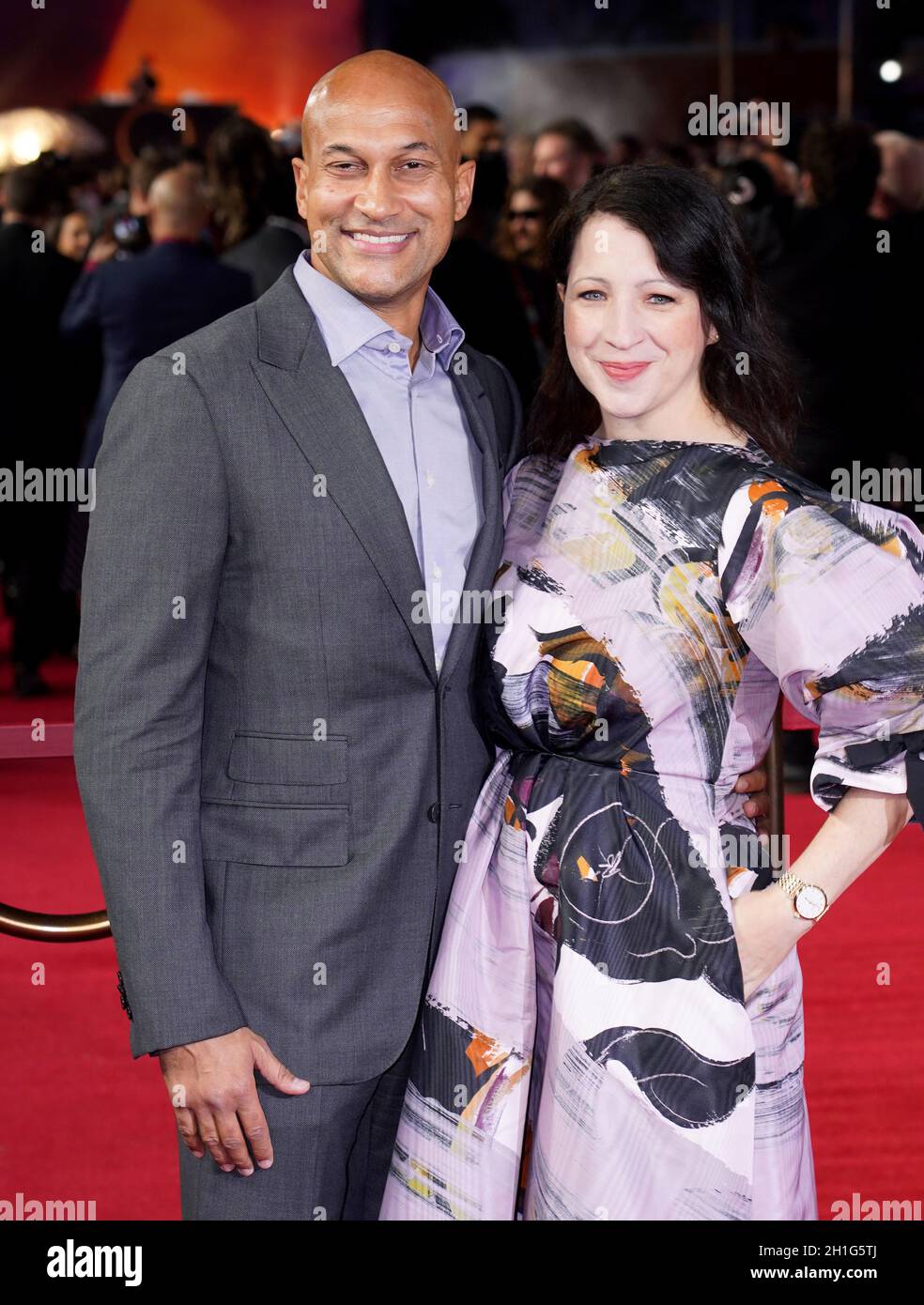 Keegan-Michael Key (left) and Elle Key attend a special screening of ...