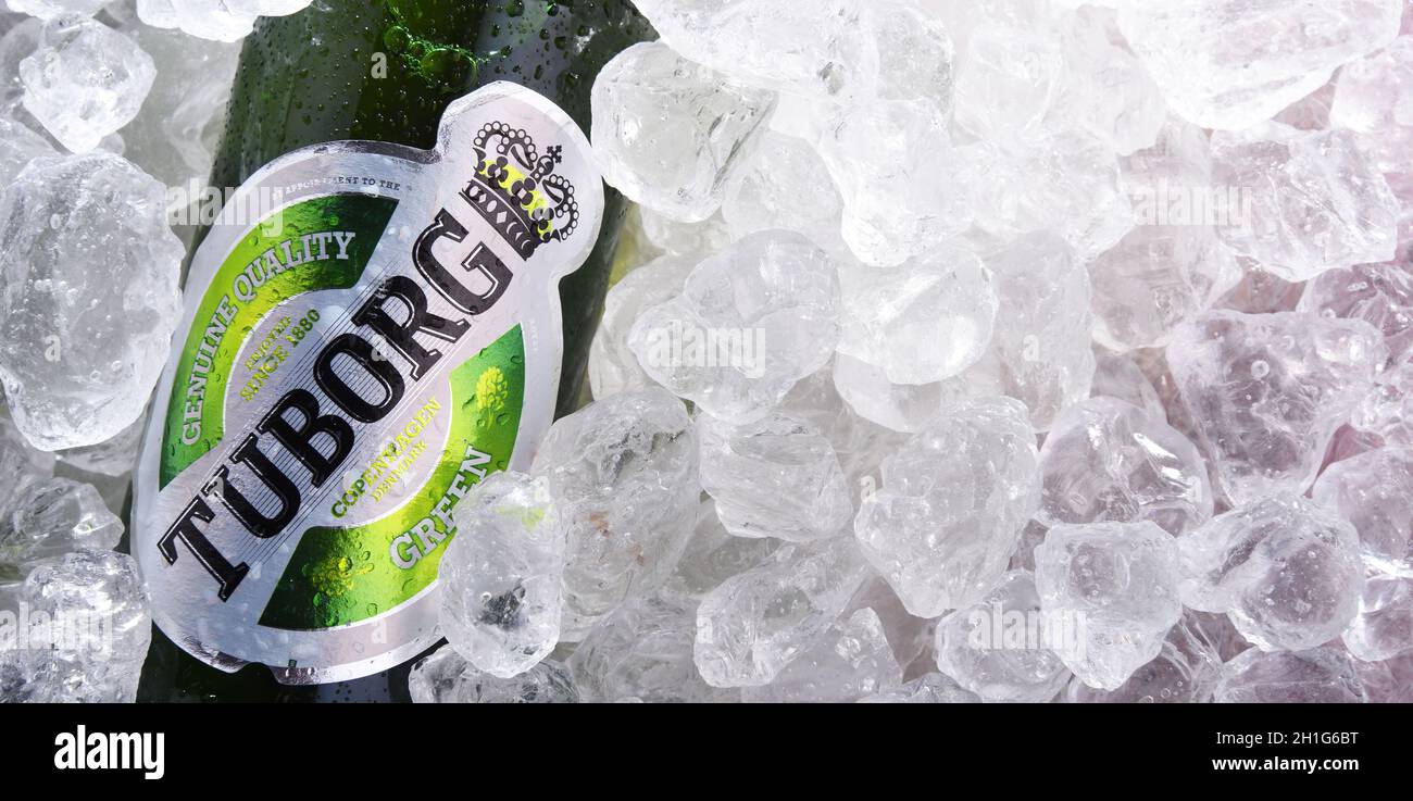 Tuborg beer logo hi-res stock photography and images - Alamy