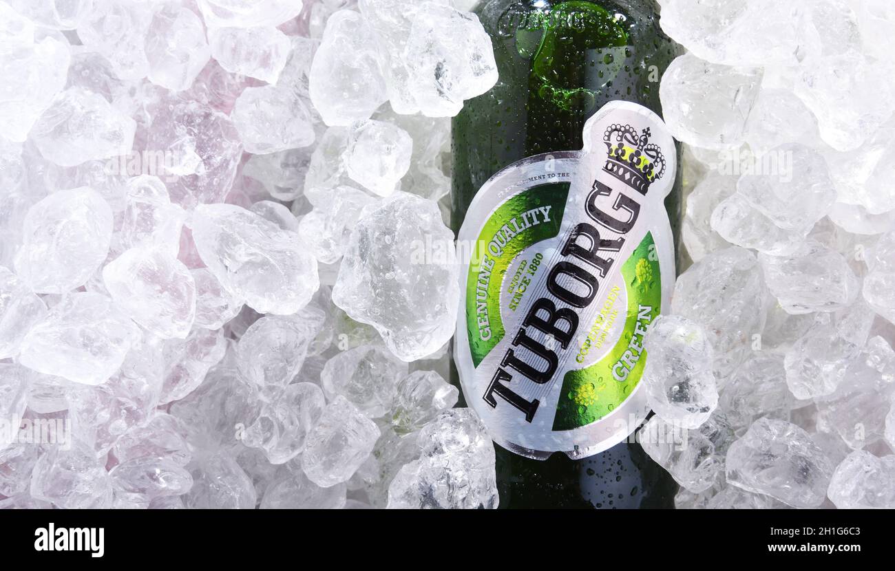 Tuborg beer logo hi-res stock photography and images - Alamy