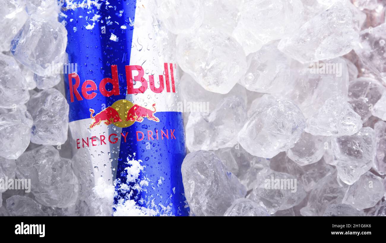Crushed can red bull energy hi-res stock photography and images - Alamy