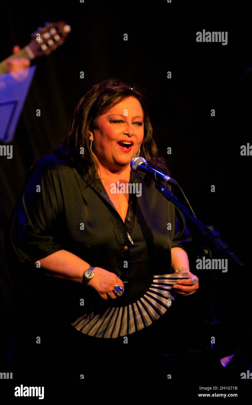salvador, bahia / brazil - december 13, 2013: The singer Maria Creuza ...