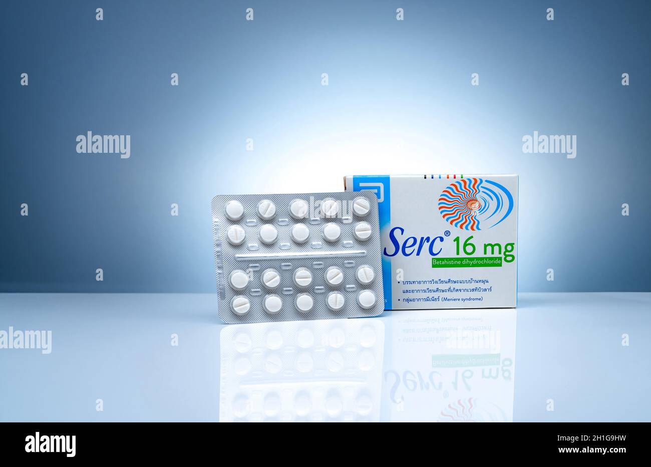 CHONBURI, THAILAND-MAY 24, 2020 : Serc for treatment vertigo and ...