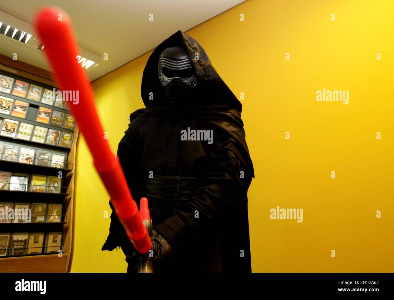 salvador, bahia, brazil - december 15, 2015: Star Wars fans celebrate ...