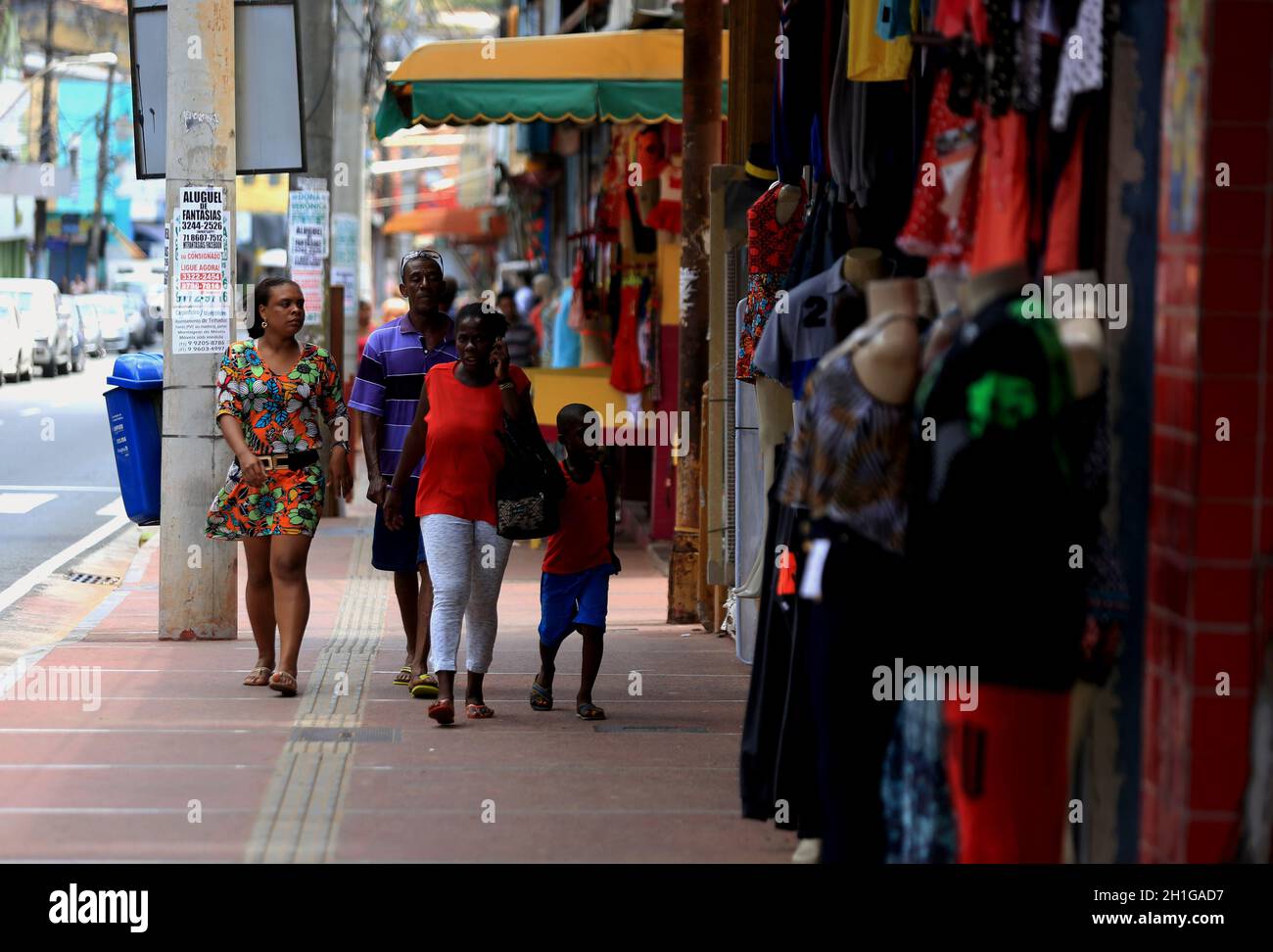 Pedestrian streets brazil hi-res stock photography and images - Alamy