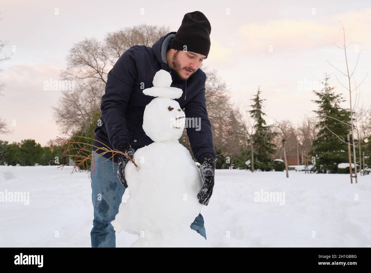 Smiley Snowman High Resolution Stock Photography and Images - Alamy