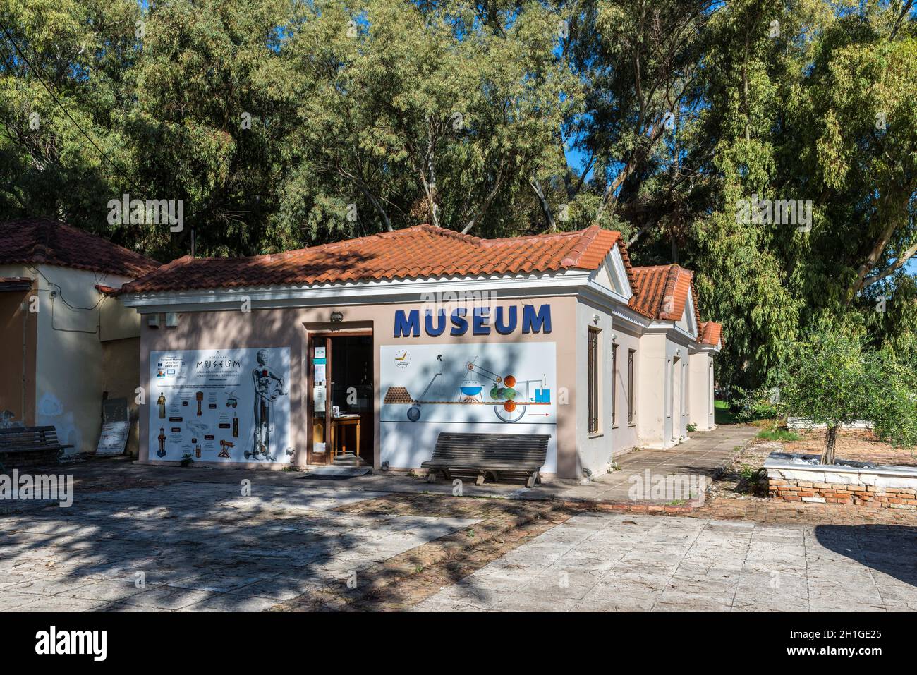 Katakolo, Ilia, Greece - November 11, 2019: The Museum of the Ancient ...