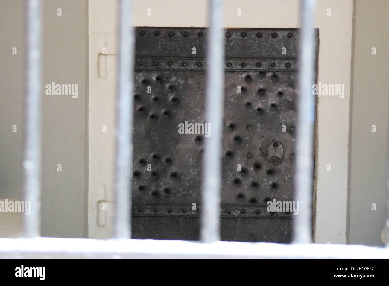 Shot of a prison cell hi-res stock photography and images - Alamy