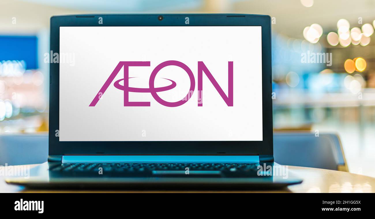 Aeon logo hi-res stock photography and images - Alamy