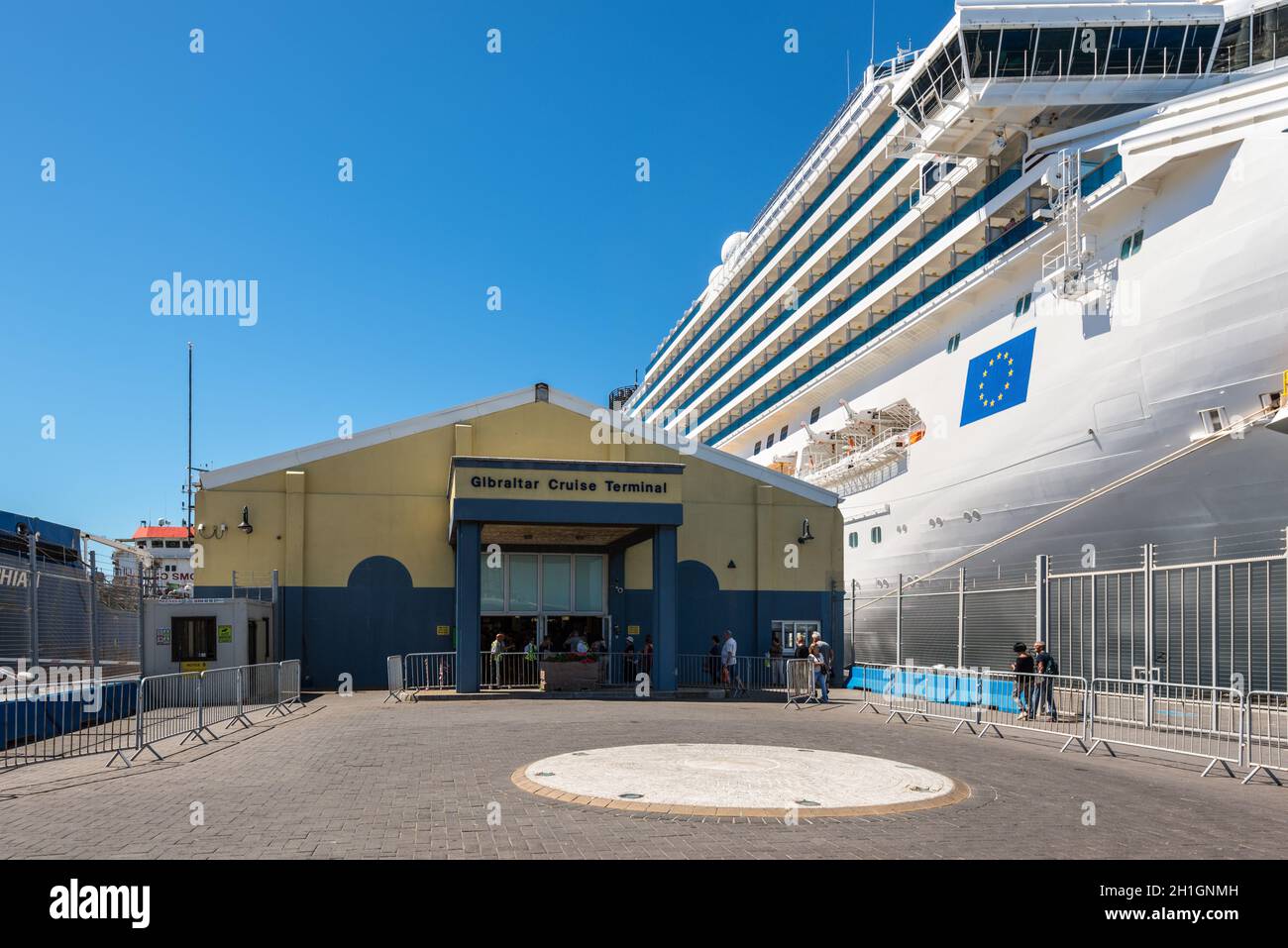 Seaport with the embarkation hi-res stock photography and images - Alamy