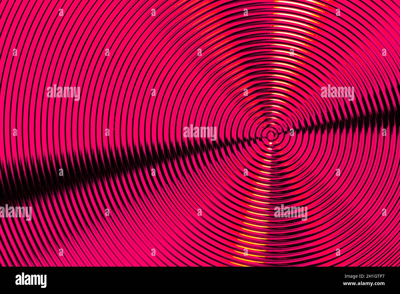 spiral red metal textured pattern, background Stock Photo - Alamy