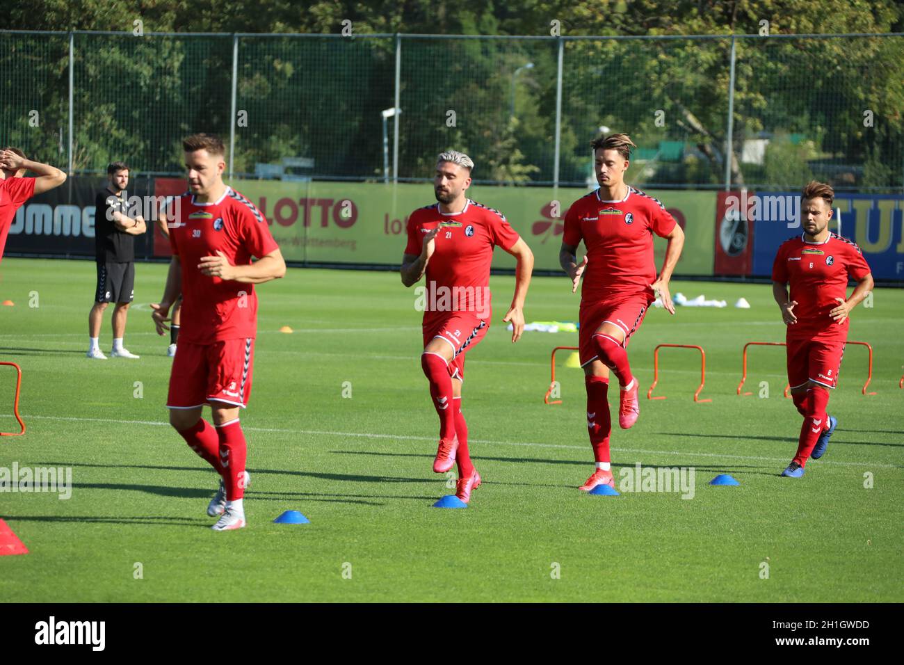 Lauftraining mit Koordination mit Christian Guenter (Freiburg), Brandon ...