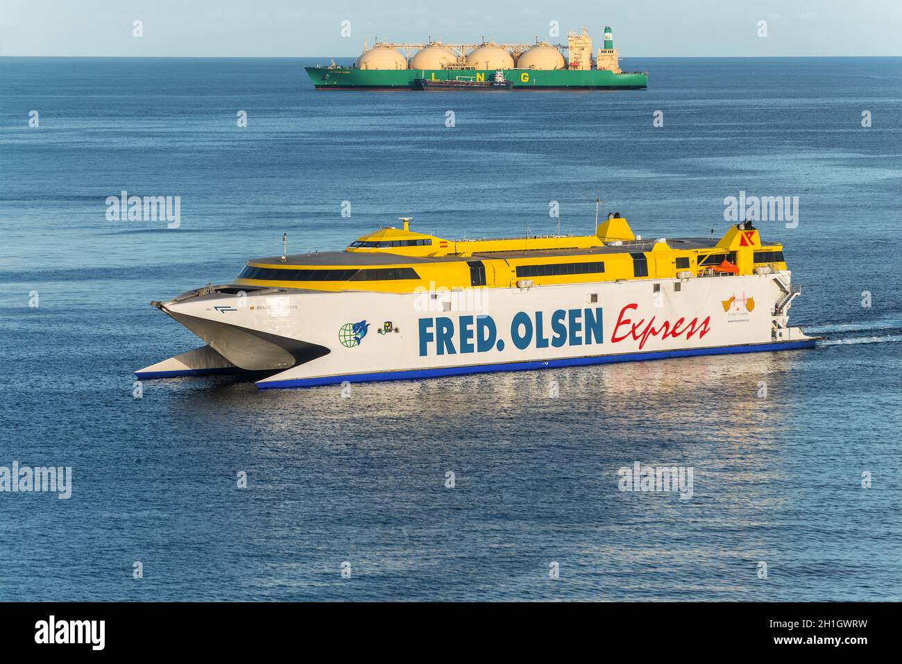 Santa Cruz de Tenerife, Canary Islands, Spain - Desember 11, 2016: High ...