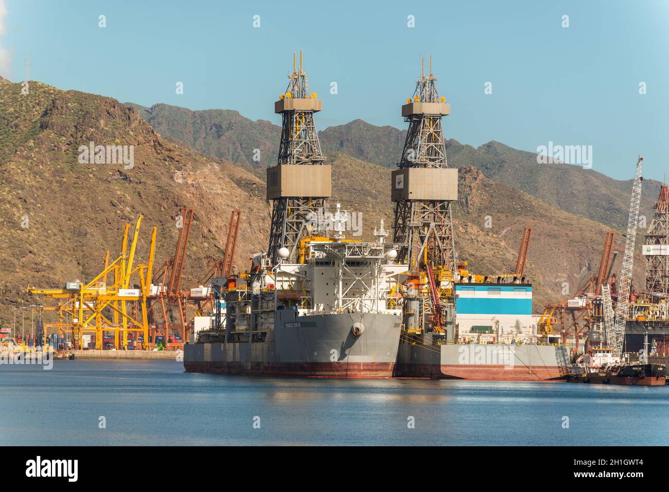 Santa Cruz de Tenerife, Canary Islands, Spain - Desember 11, 2016 ...