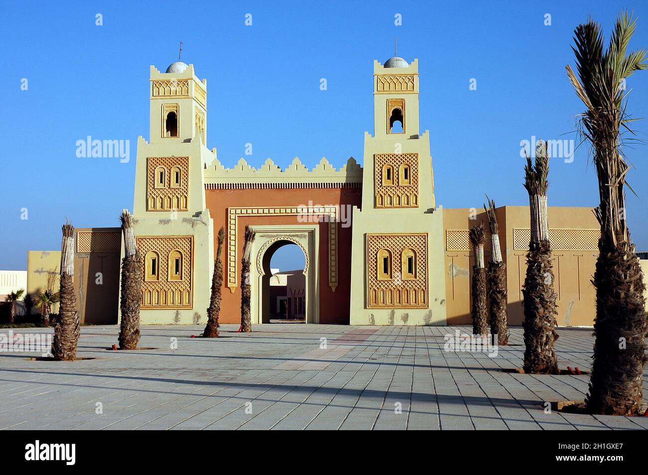 Saidia the blue pearl of Oriental Morocco Stock Photo - Alamy
