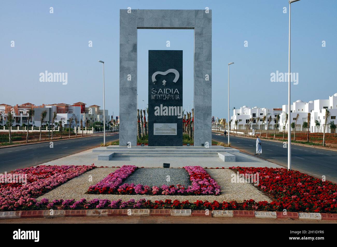 Saidia the blue pearl of Oriental Morocco Stock Photo - Alamy