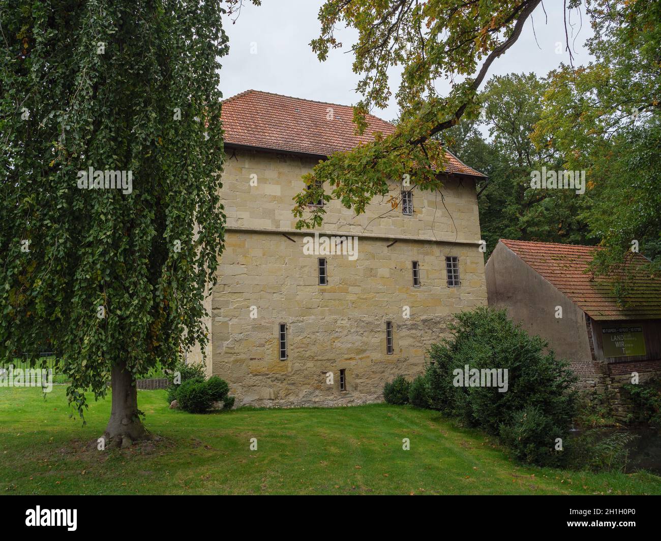 the city of Nottuln in the german westphalia Stock Photo - Alamy