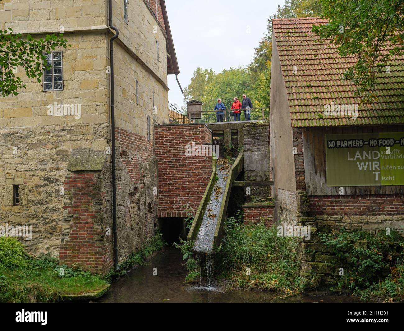 the city of Nottuln in the german westphalia Stock Photo - Alamy