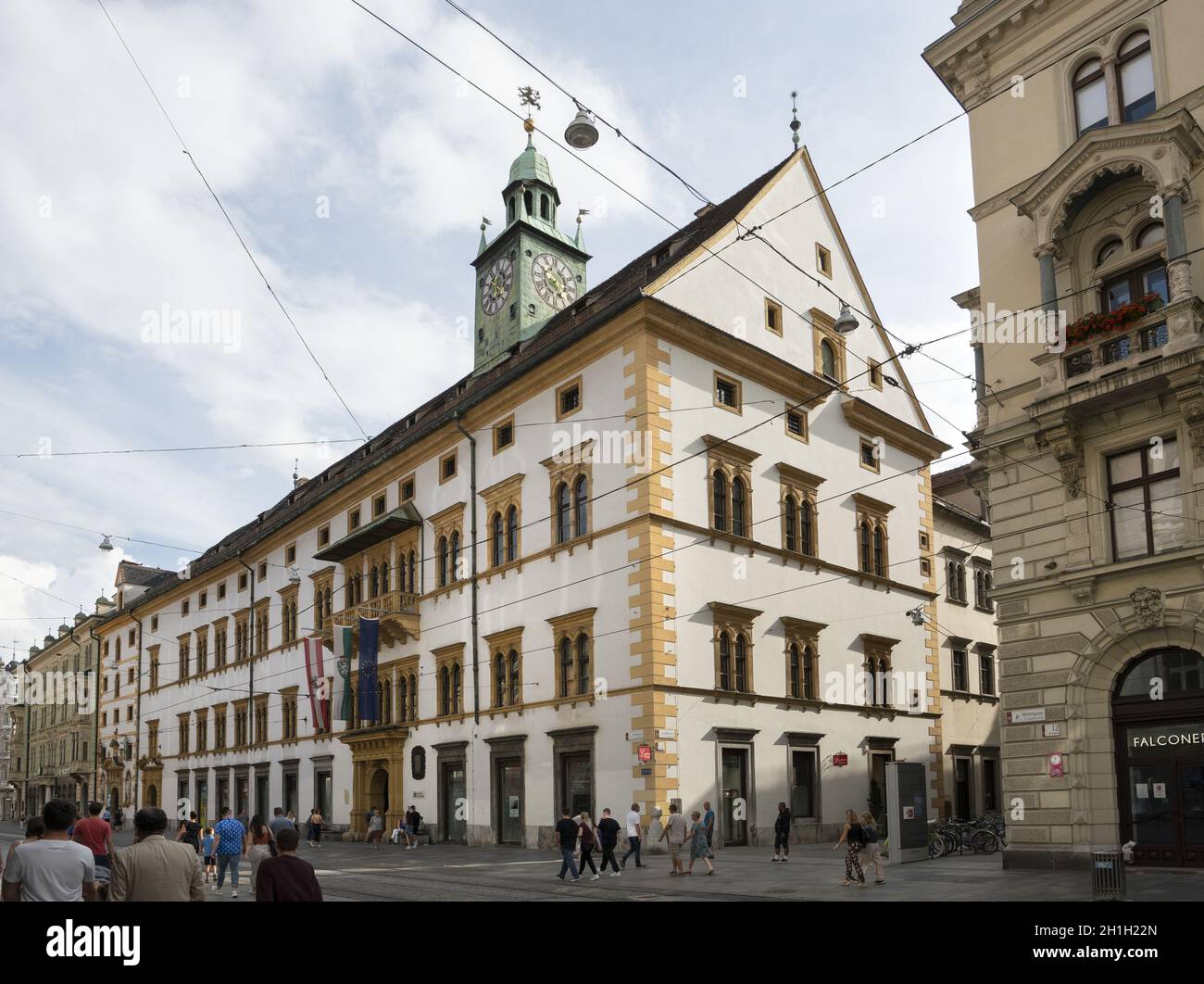 External view of the grazer landhaus hi-res stock photography and ...