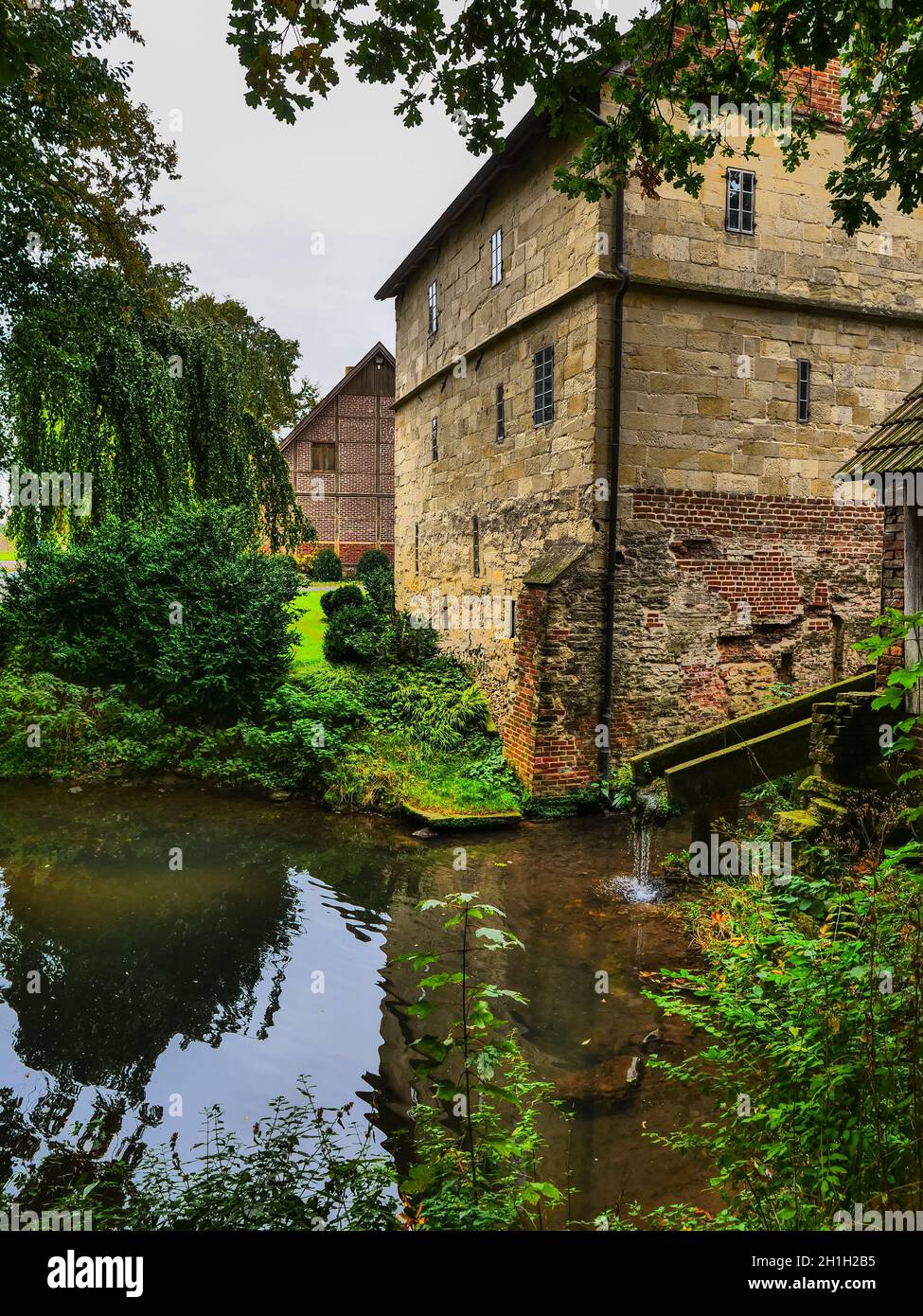 the city of Nottuln in the german westphalia Stock Photo - Alamy