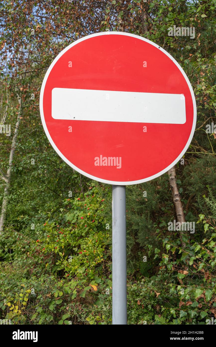 Stop signs road sign prohibits hi-res stock photography and images - Alamy
