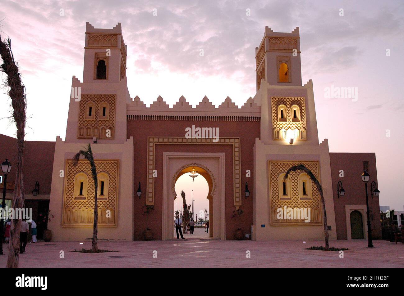 Saidia the blue pearl of Oriental Morocco Stock Photo - Alamy