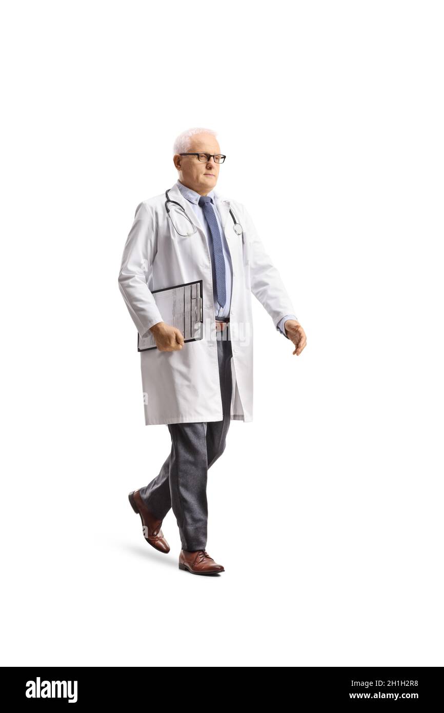 Doctor walking hi-res stock photography and images - Alamy