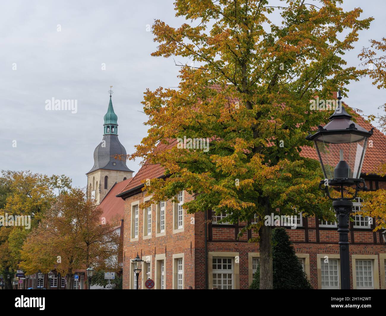 the city of Nottuln in the german westphalia Stock Photo - Alamy