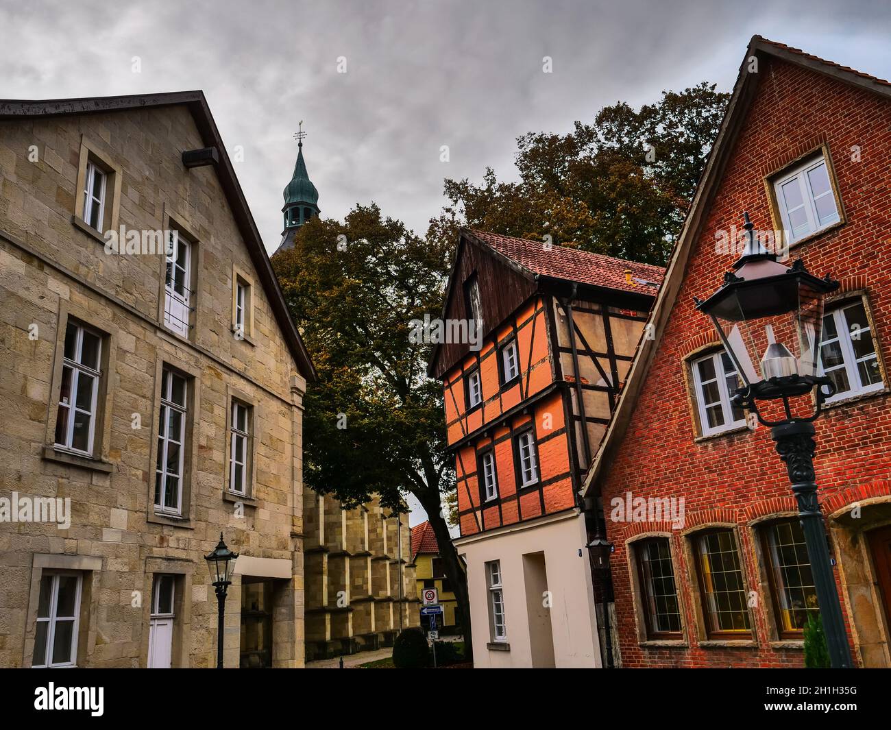 the city of Nottuln in the german westphalia Stock Photo - Alamy