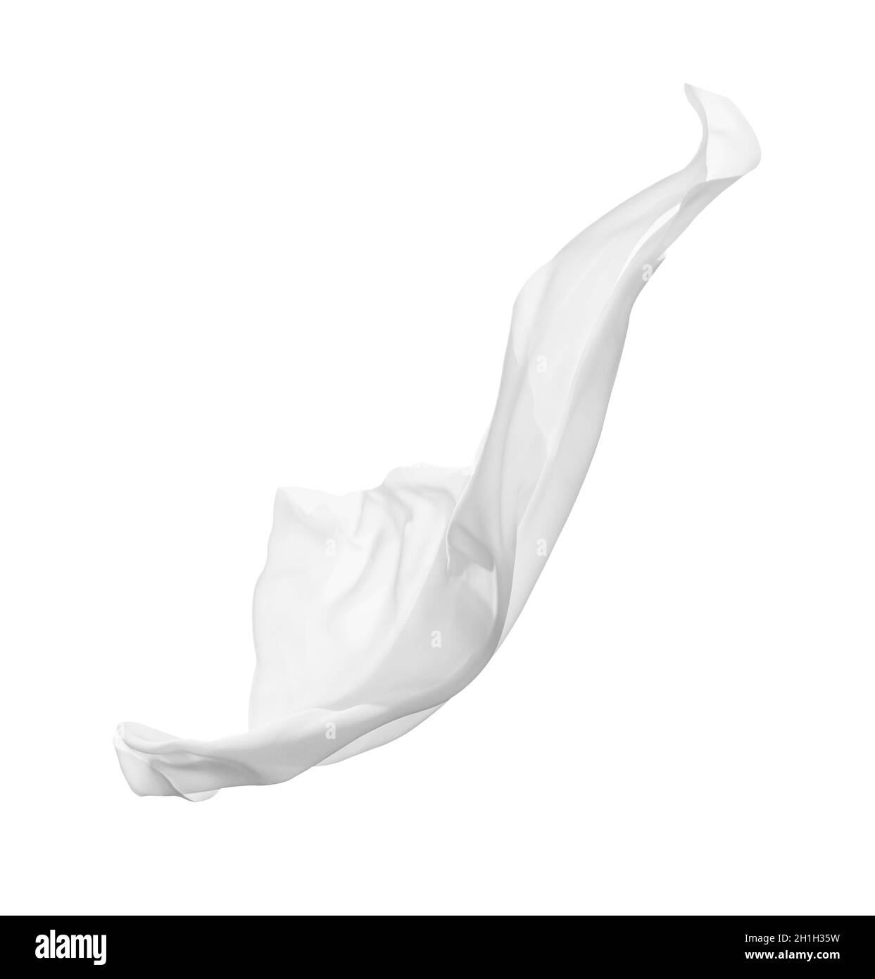 white cloth fabric textile wind Stock Photo - Alamy