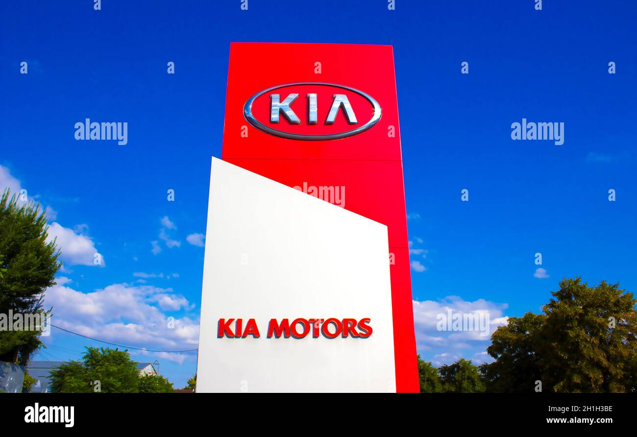 Kia signage hi-res stock photography and images - Alamy