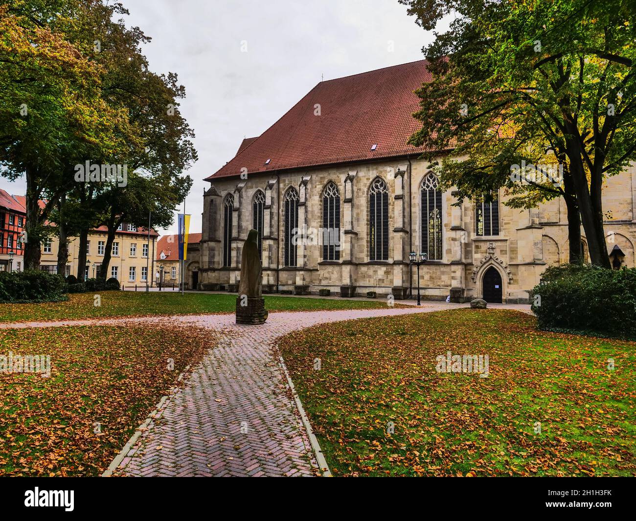 the city of Nottuln in the german westphalia Stock Photo - Alamy