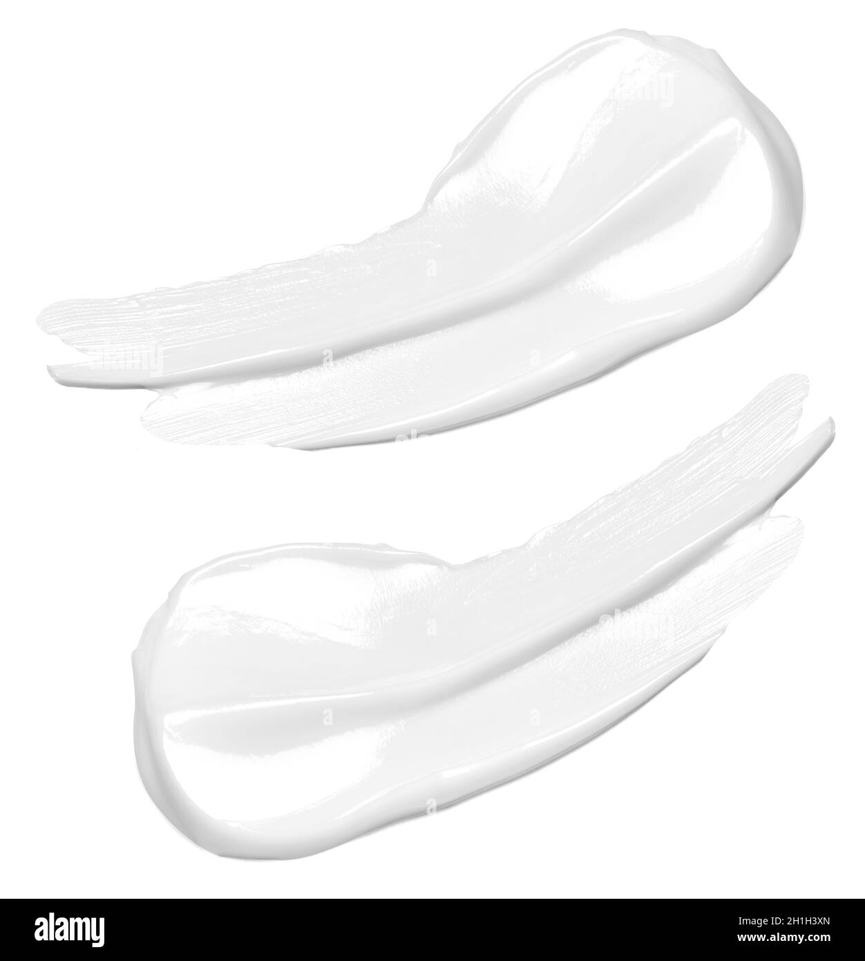 white cream beauty hygiene lotion skin care Stock Photo - Alamy