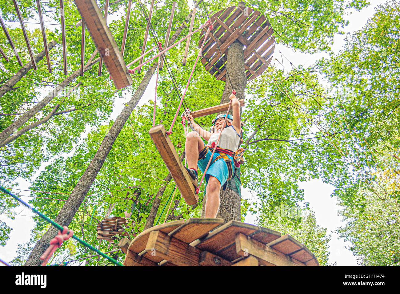 Dangerous Wooden Ramp High Resolution Stock Photography and Images - Alamy