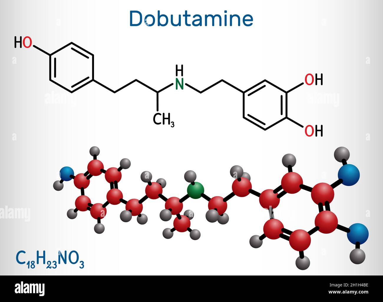 Dobutamine Structure