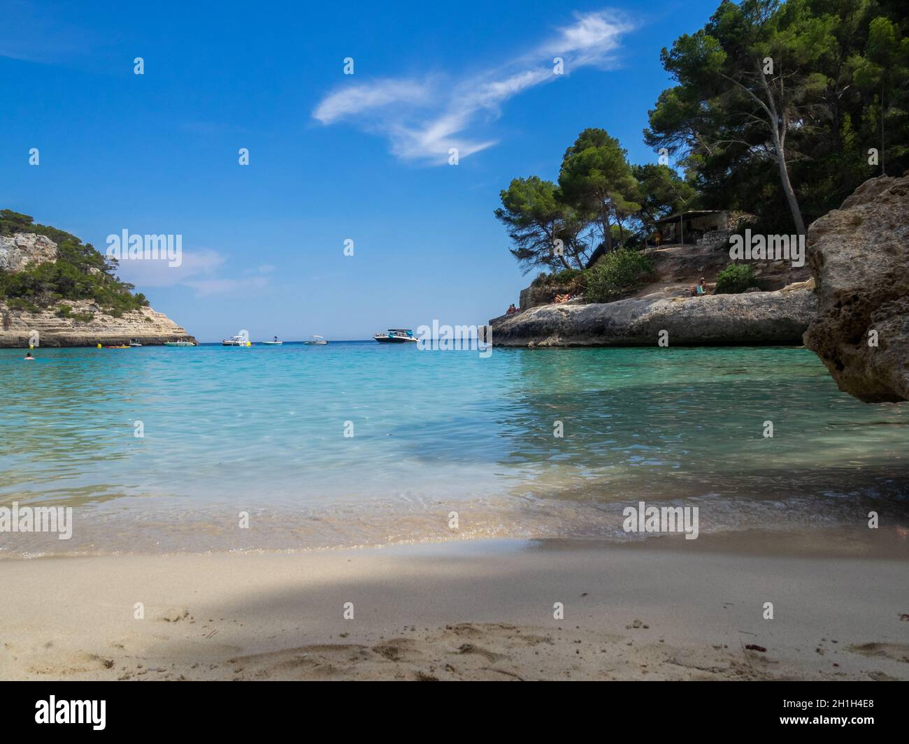 Cala mitjaneta hi-res stock photography and images - Alamy