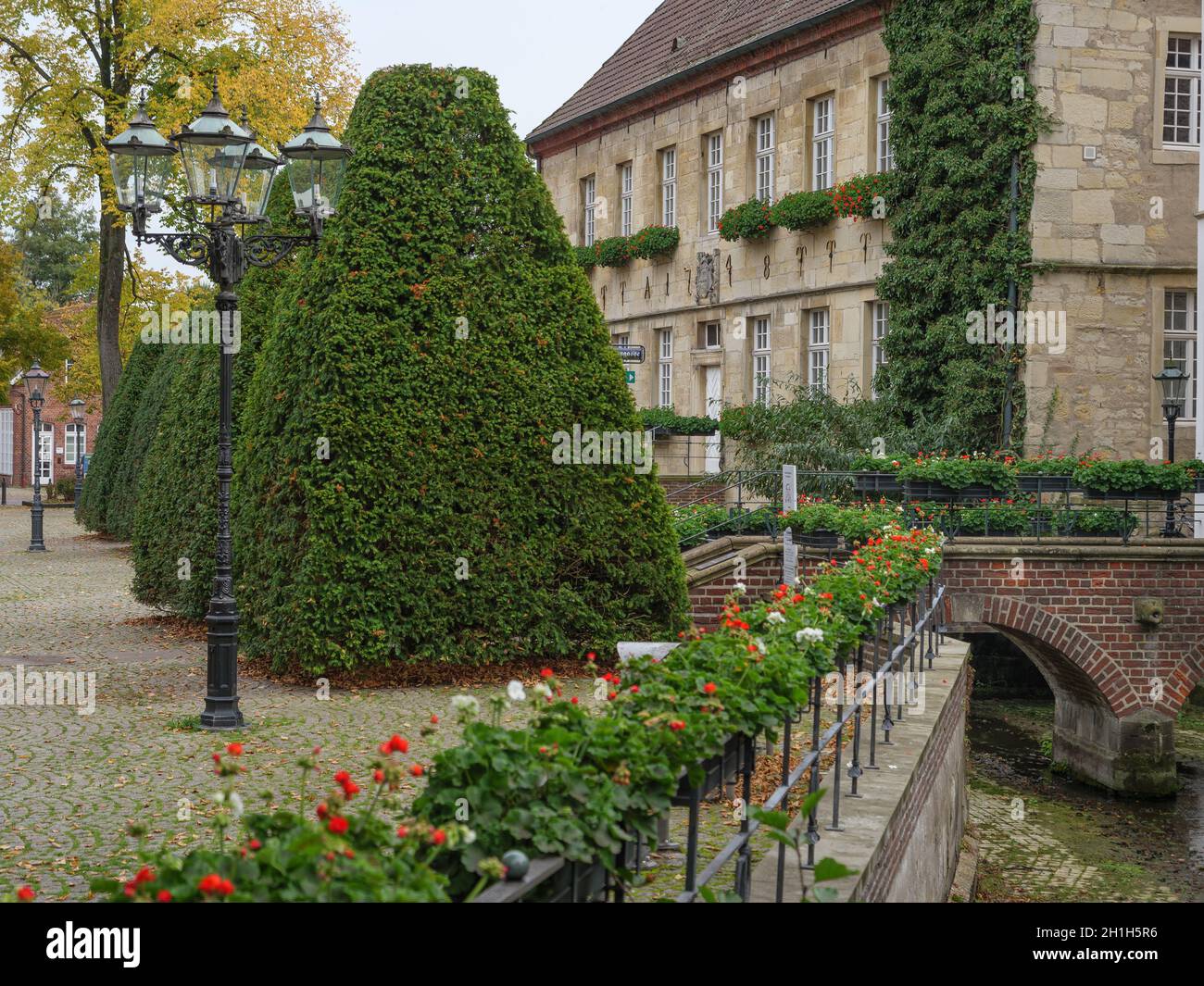 the city of Nottuln in the german westphalia Stock Photo - Alamy