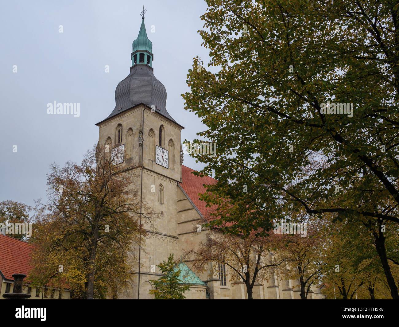 the city of Nottuln in the german westphalia Stock Photo - Alamy