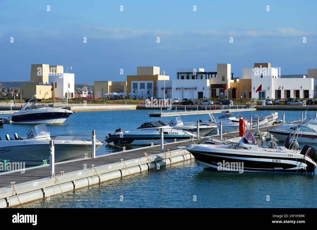 Saidia the blue pearl of Oriental Morocco Stock Photo - Alamy