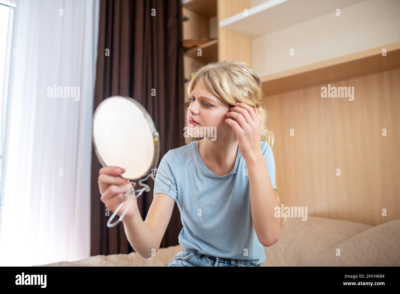 Puberty problems hi-res stock photography and images - Alamy