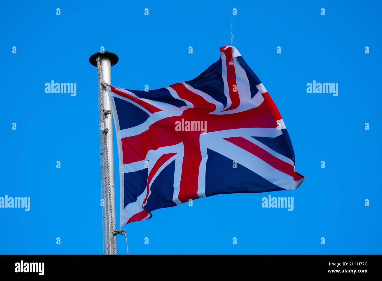 White flag with diagonal red cross hi-res stock photography and images ...