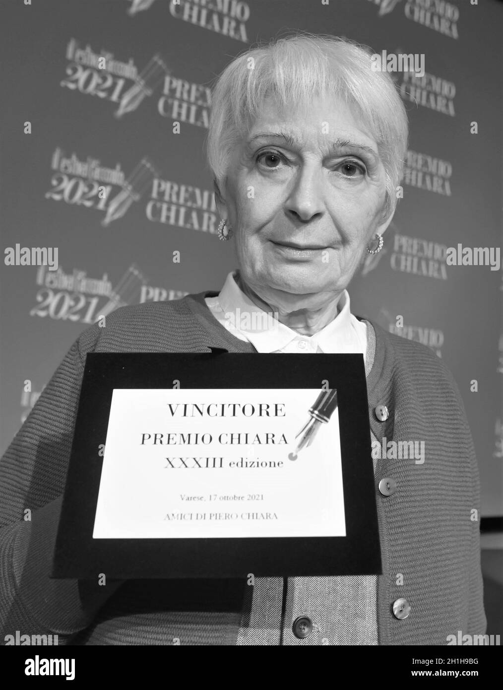 Turin, Italy. 18th Oct, 2021. Varese, Italy Chiara 2021 Prize final ...