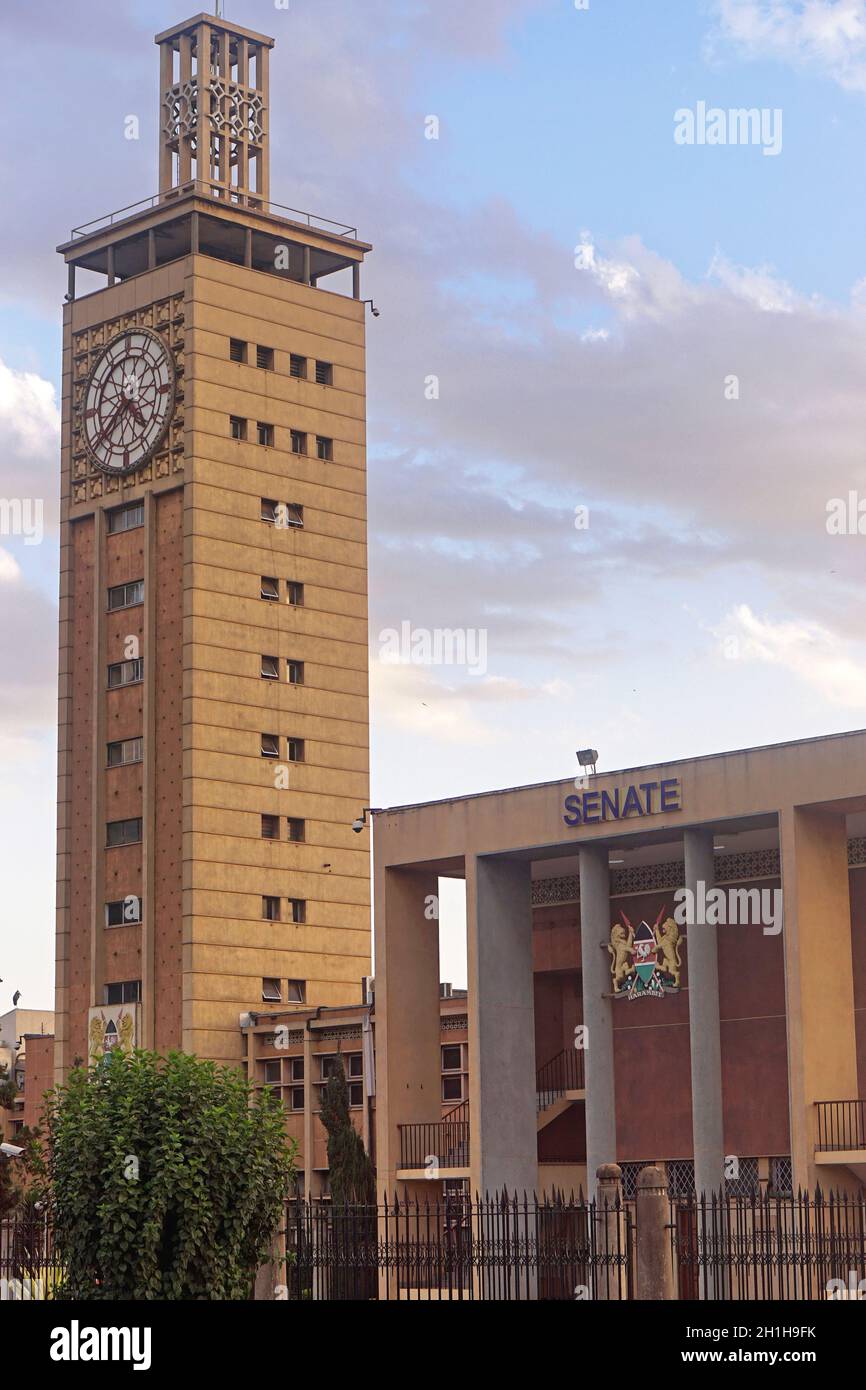 Government building clock tower hi-res stock photography and images - Alamy