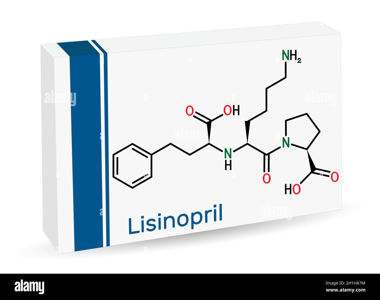 Lisinopril molecular hi-res stock photography and images - Alamy