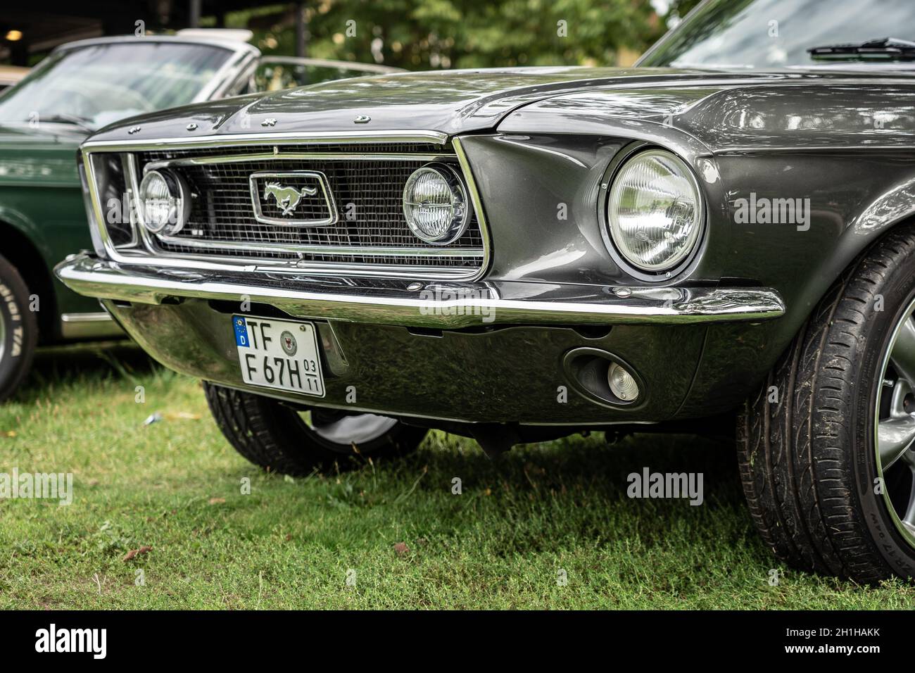 DIEDERSDORF, GERMANY - AUGUST 30, 2020: The iconic sports car Ford ...